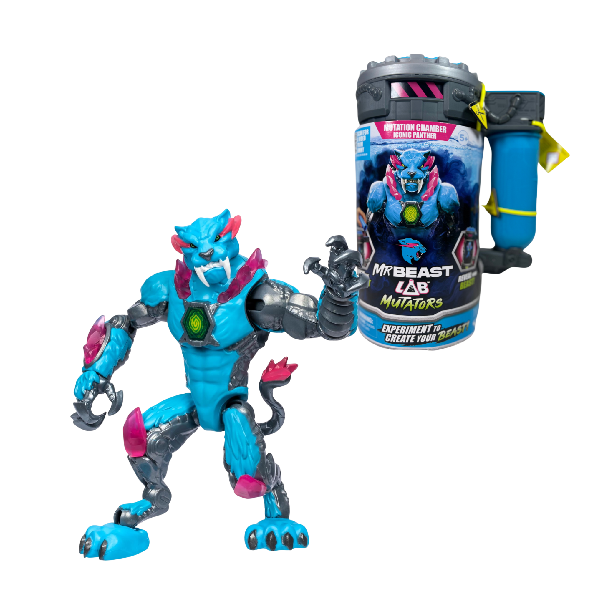 Lab Mutators – Iconic Panther, Stealth Panther, Metallic Panther, 5.5 ...